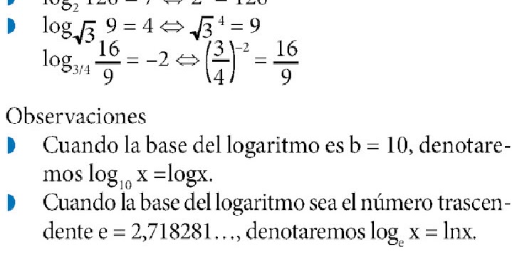 APRENDE LOGARITMOS PASO A PASO DESDE CERO CON EJEMPLOS Y EJERCICIOS RESUELTOS EN PDF Y VIDEOS