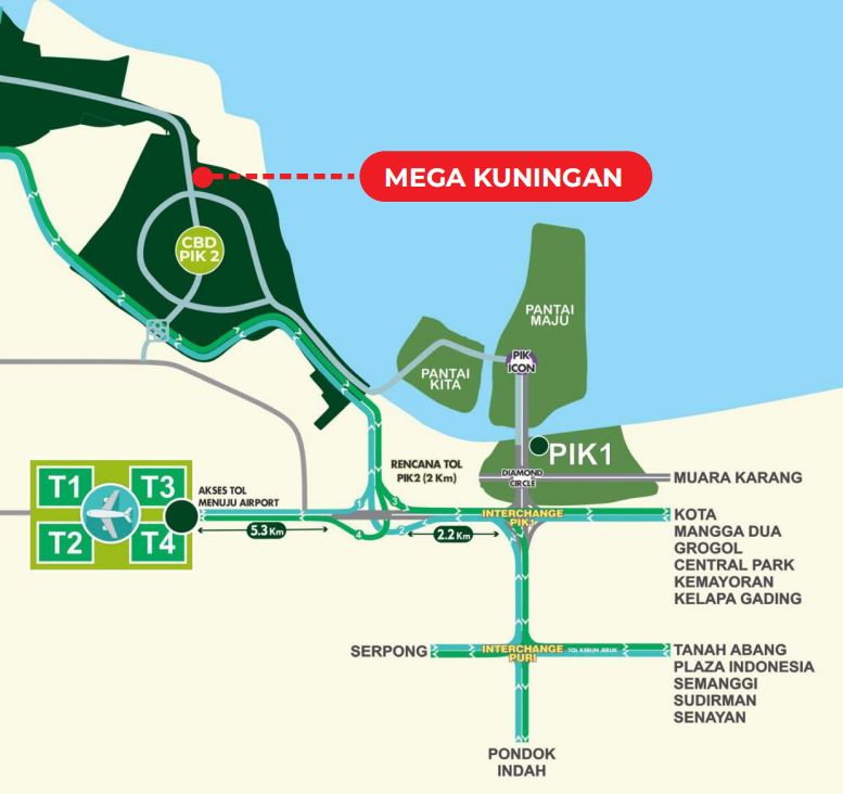 RUKO MEGA KUNINGAN PIK 2 - PIK 2 AGUNG SEDAYU GROUP | PANTAI INDAH ...