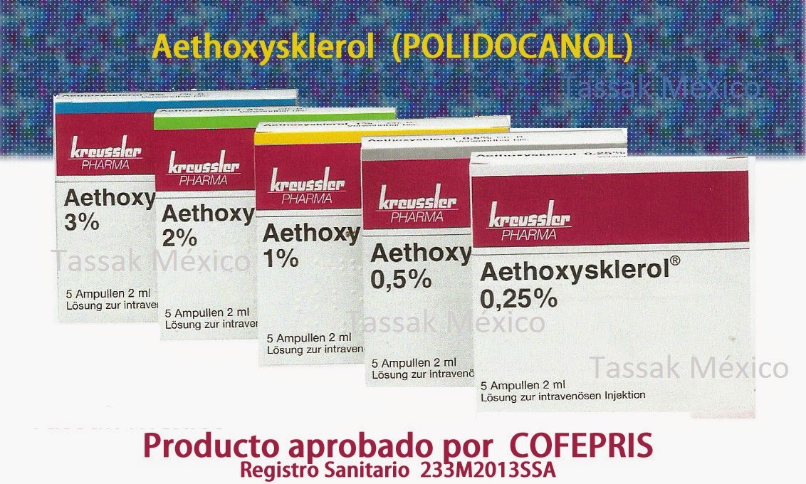 Aethoxylerol (Polidocanol): Bienvenidos