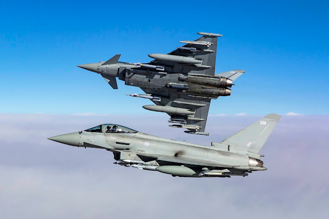 AAG_th บันทึกประจำวัน: เครื่องบินขับไล่ Typhoon อังกฤษยิงอาวุธปล่อยนำ ...