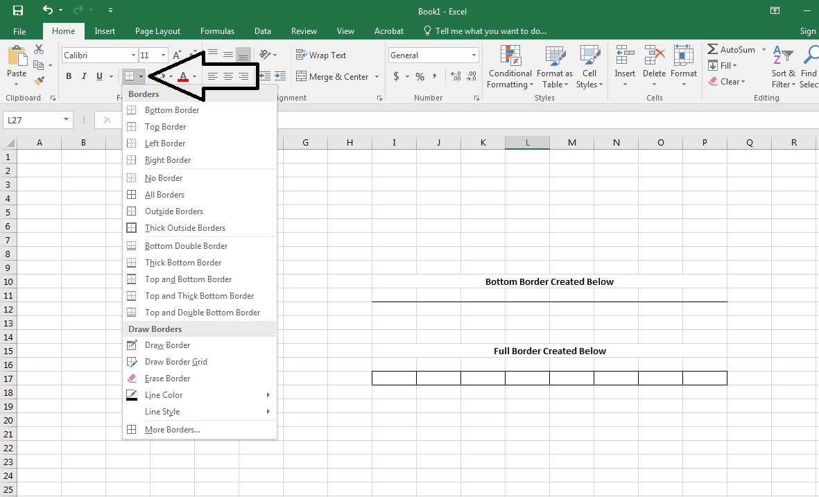 Lesson 3 How To Create Border In Excel lesson-3-how-to-create-border-in-excel
