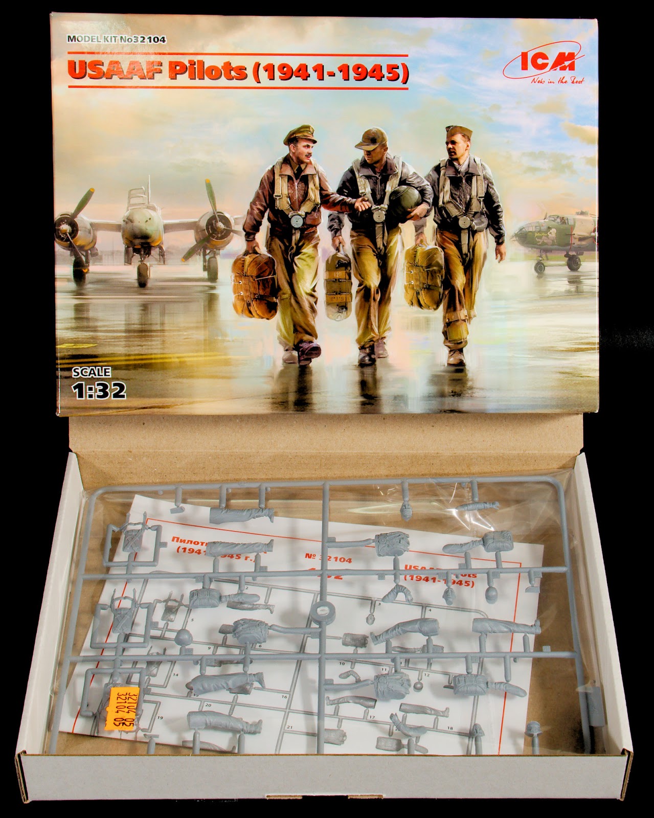 The Modelling News: Construction Review: 1:32nd scale USAAF Pilots ...