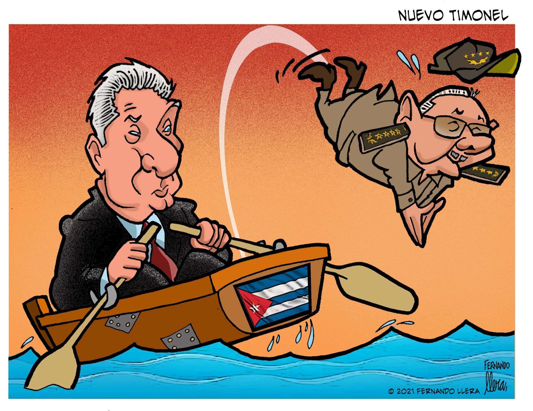 Fernando Llera Blog Cartoons: Castro era ends as Cuba's Communist Party ...