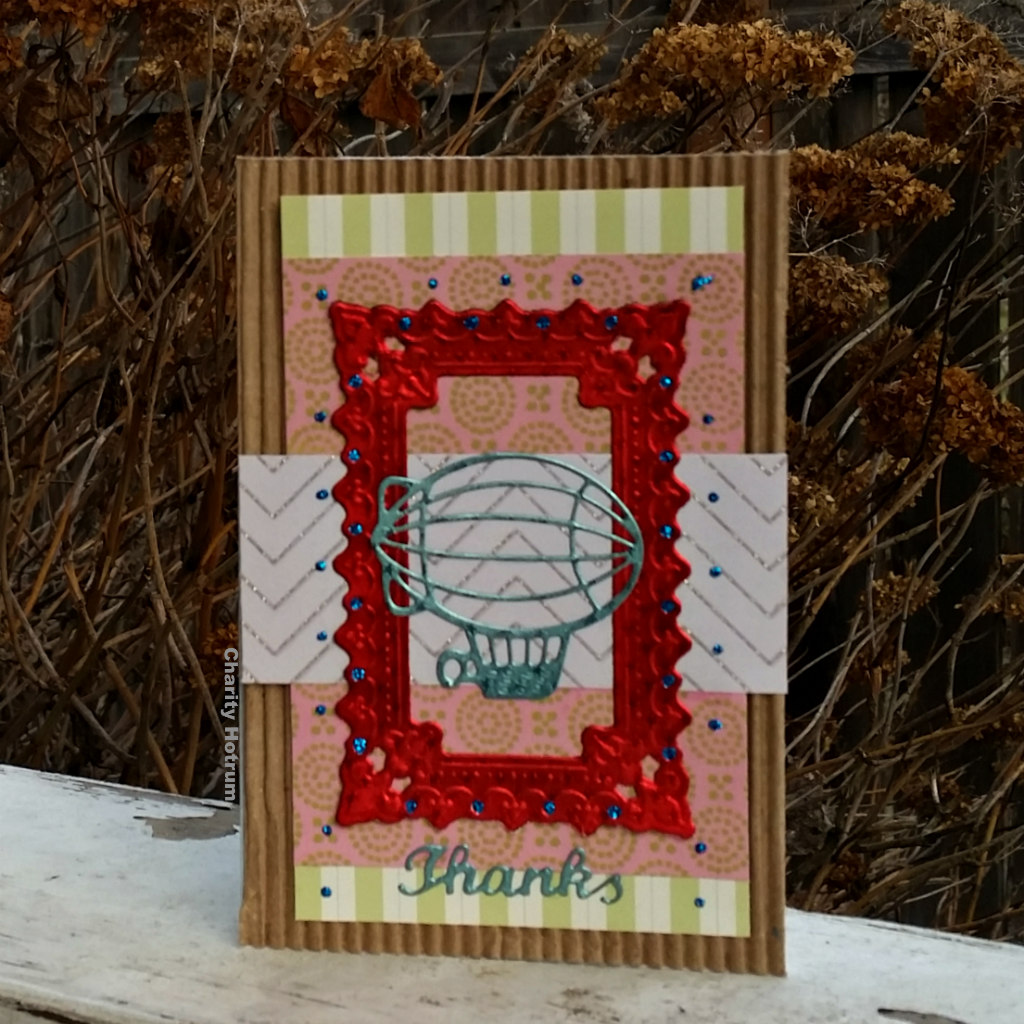 Scrappin' Chaos: How To Make a Beautiful,Textured Card