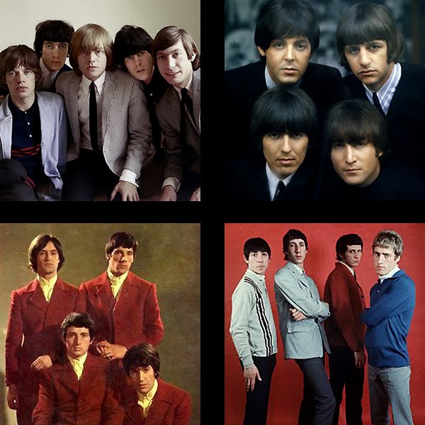 The Jungle of Rock N Roll: 20 Grandes Bandas da Invasão Britânica (1964 ...