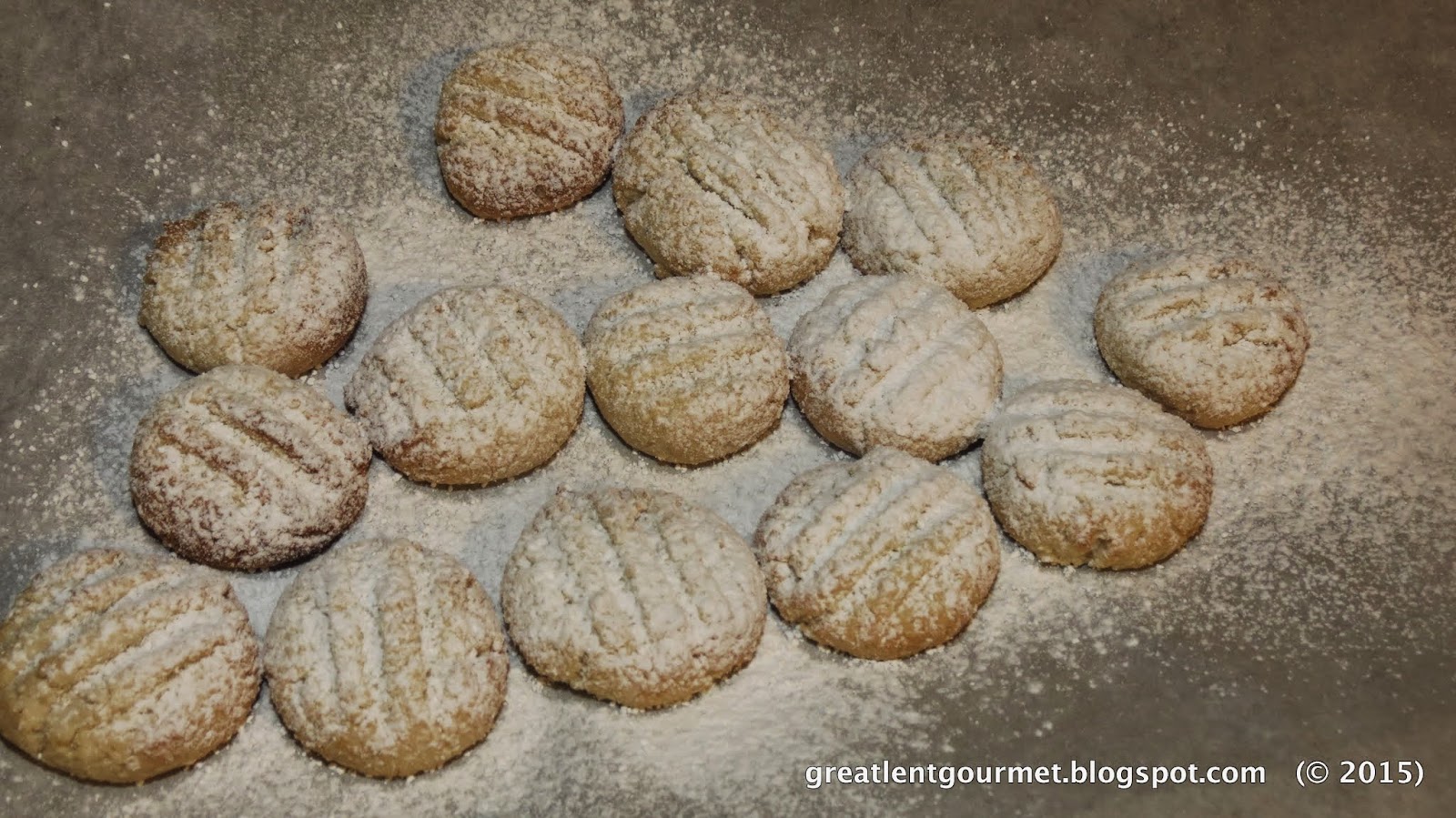 Great Lent Gourmet: Day 29: March 22, 2015 - Monastery Fasting Cookies ...