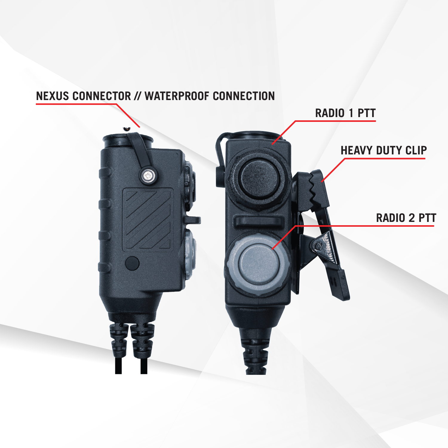 Tech Bulletin : Code Red Headsets Dual PTT Overview