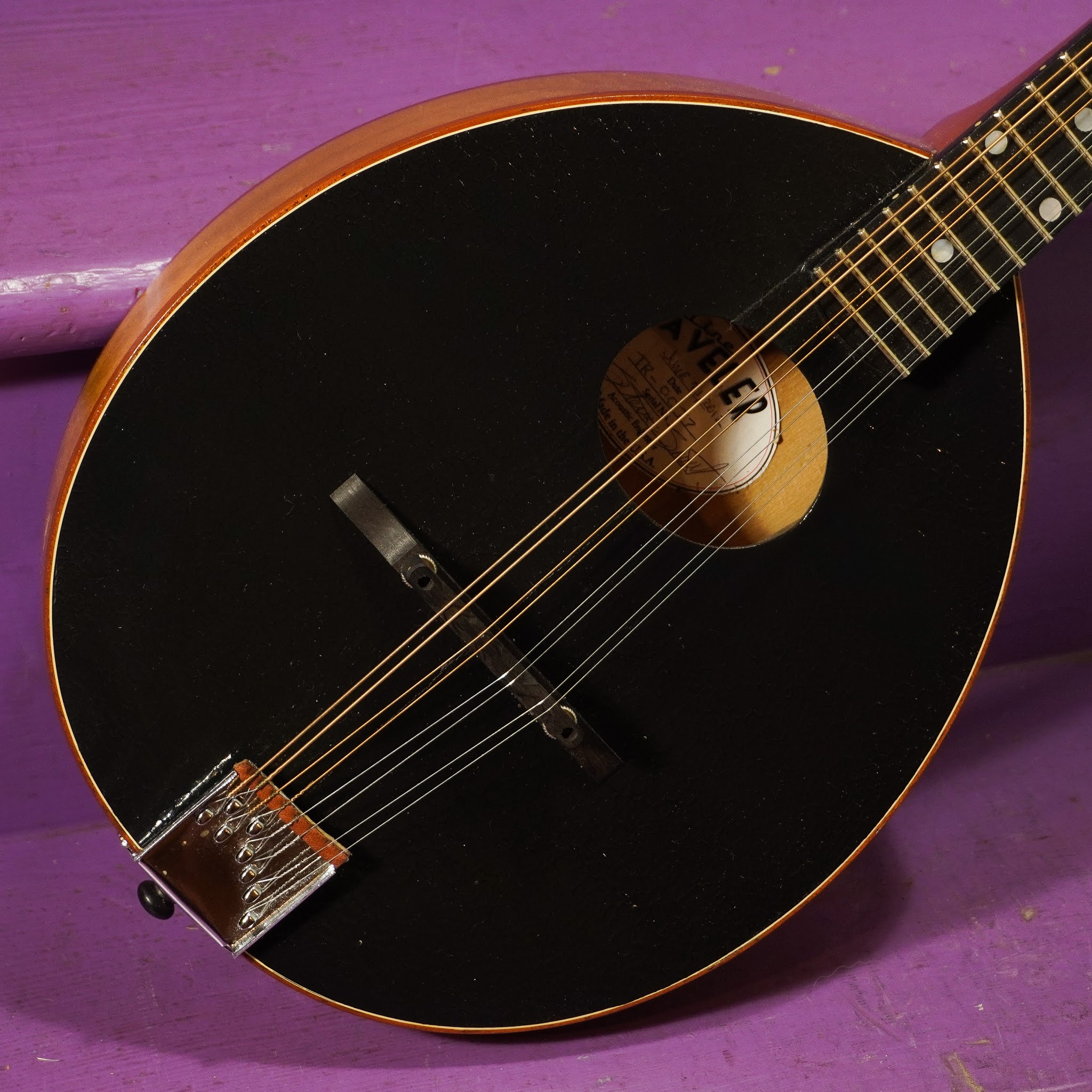 2012 RedLine Traveler Flatback Mandolin