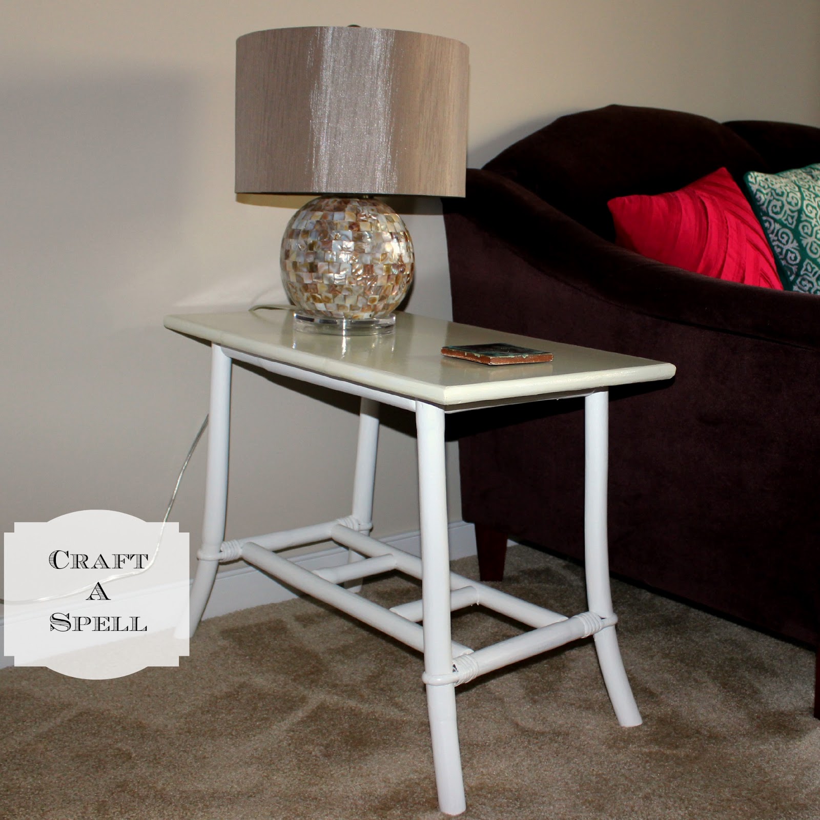 Craft A Spell: Side Table Makeover
