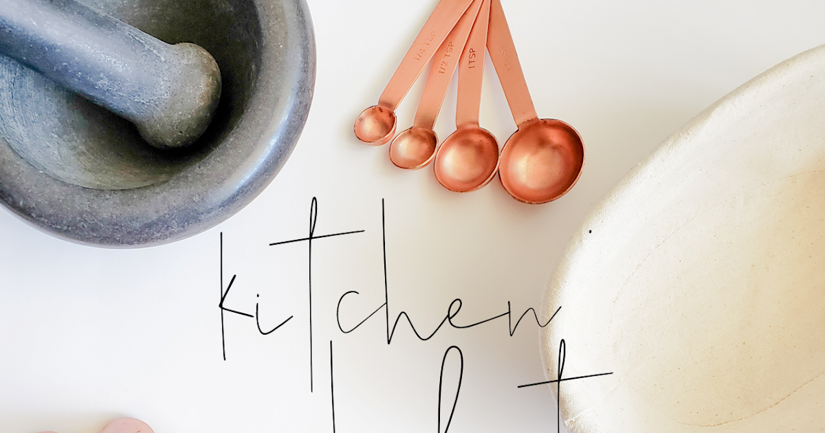 Kitchen Wish List | Megan B McCarthy
