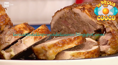 Cappone ripieno ricetta Sergio Barzetti da Prova del Cuoco