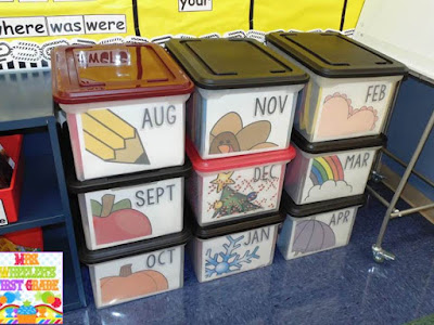 Mrs. Wheeler's First Grade Tidbits: Classroom Setup Box