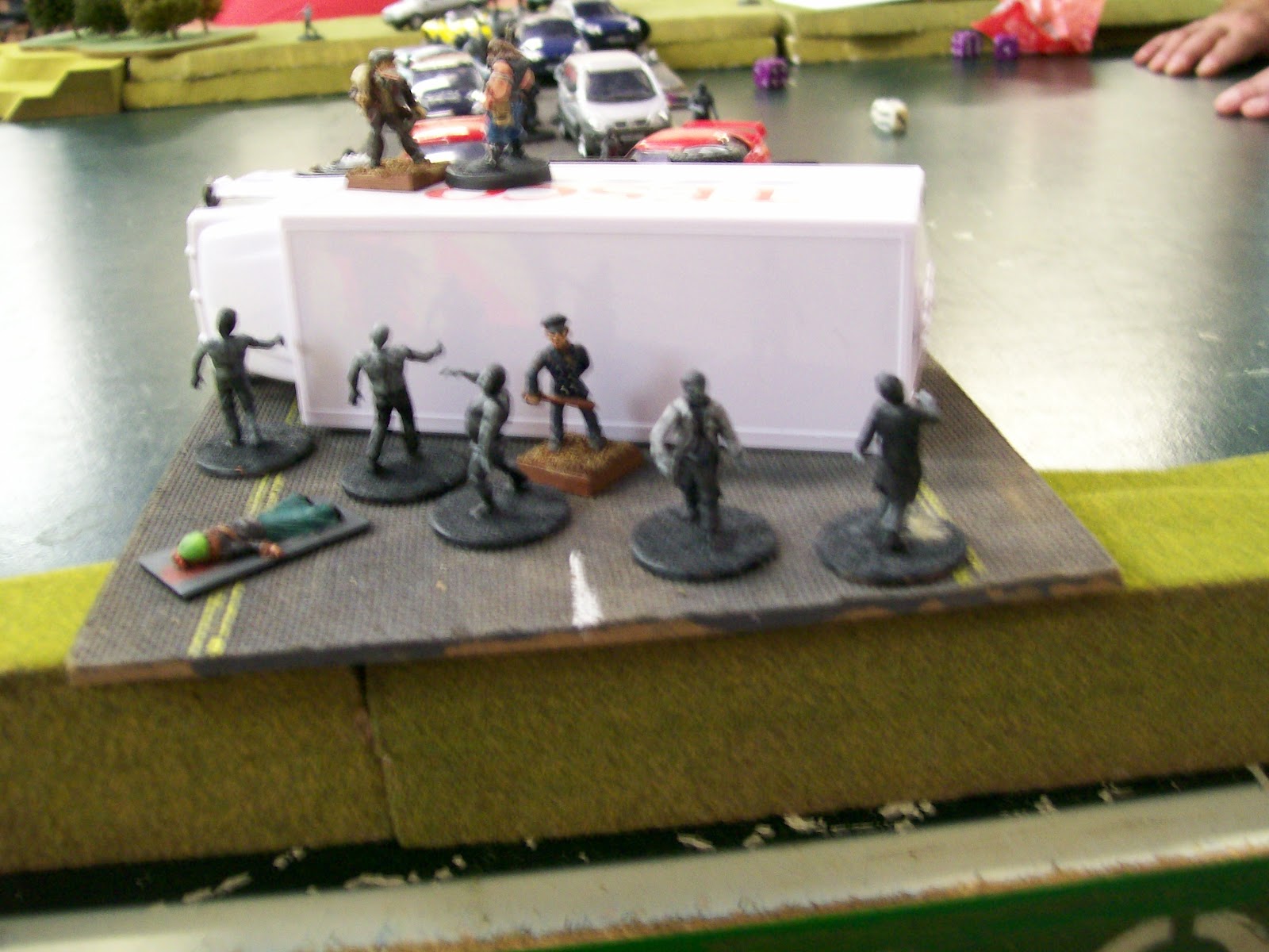 ANYTHING BUT A ONE!: AAR Zombie Bridge Game.