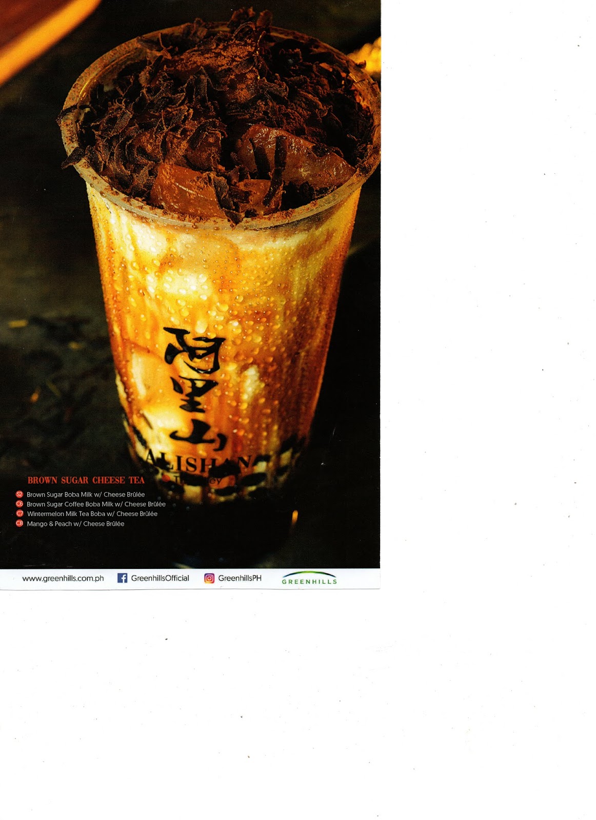 Alishan at the Alley Milk Tea