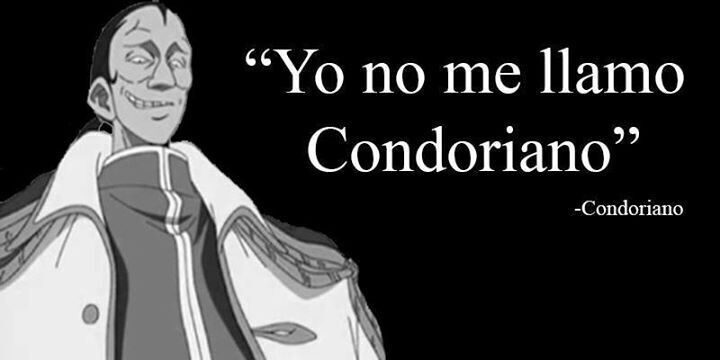 One Piece : ¿Quien es gran Condoriano?