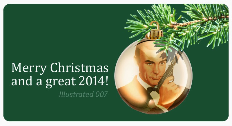 Illustrated 007 - The Art of James Bond: Season Greetings