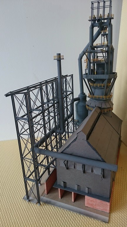 Custom N scale Steel mill | Model Train Forum