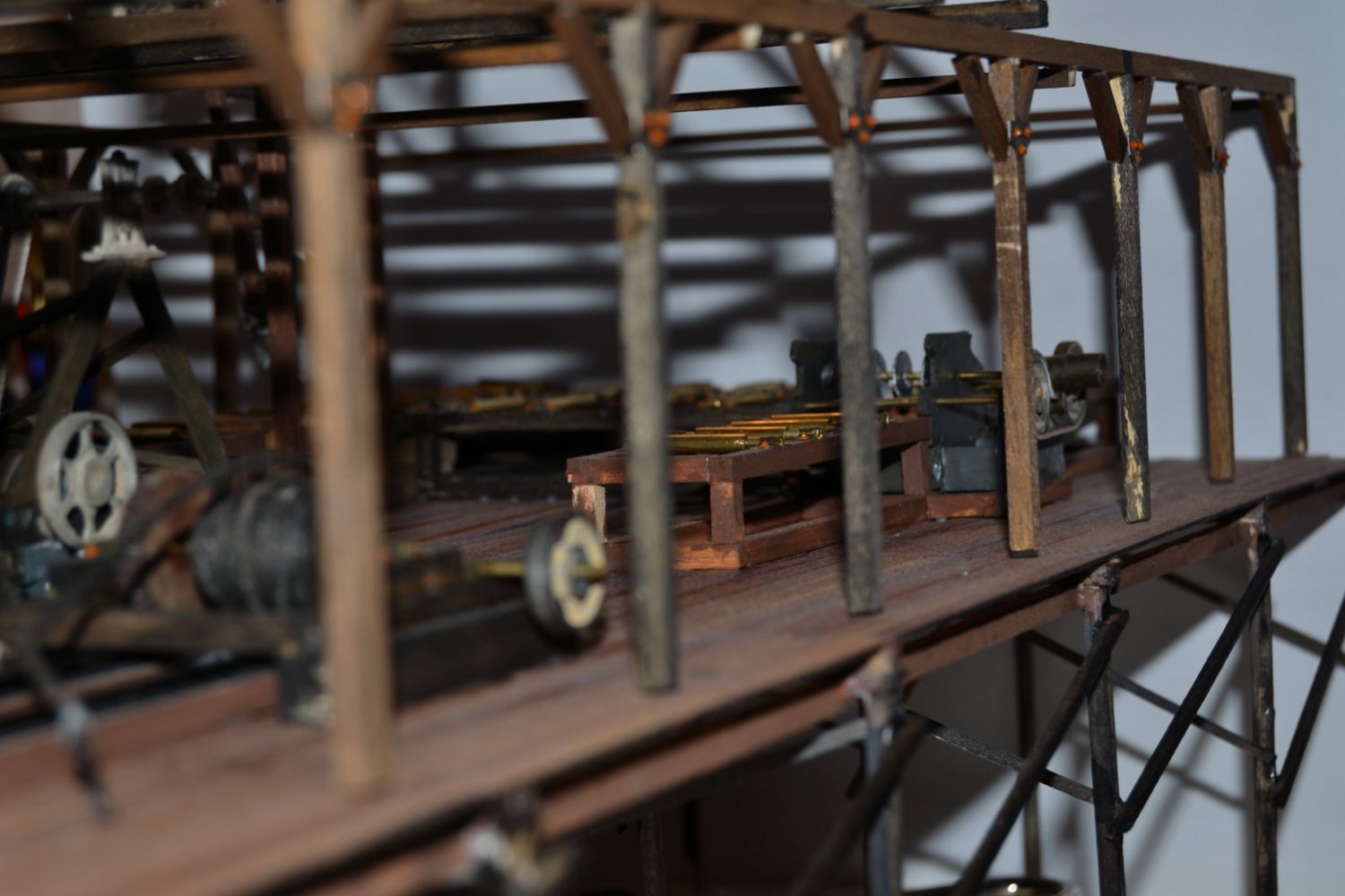 Steven's Valley RR: On30 sawmill from scratch -- progress photos (4)