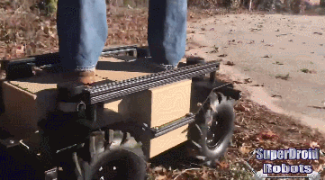 A Heavy Duty All Terrain 4WD Robot That Can Carry 250lbs Load!! | ind ...