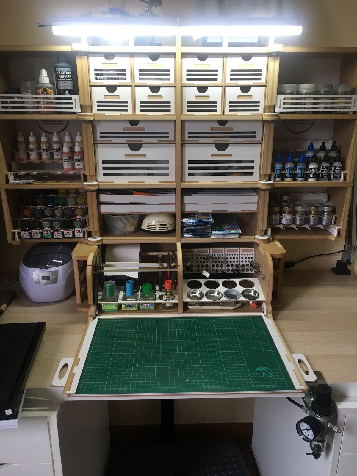 Updated Hobby Workspace ~ Project Gundam