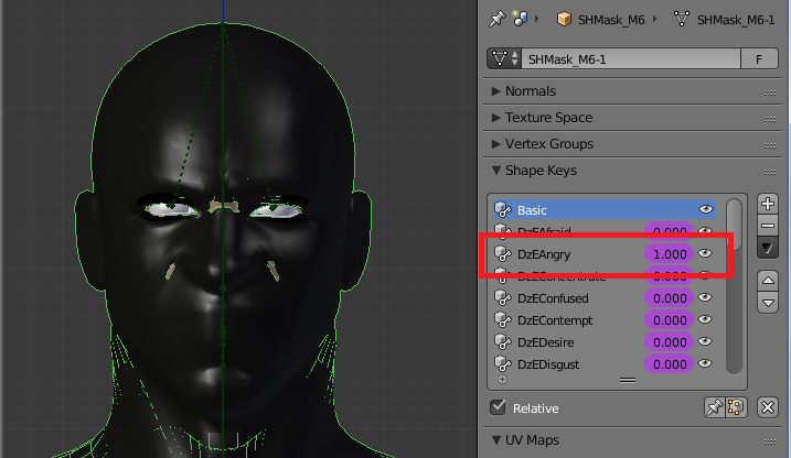 Diffeomorphic: Morphs section