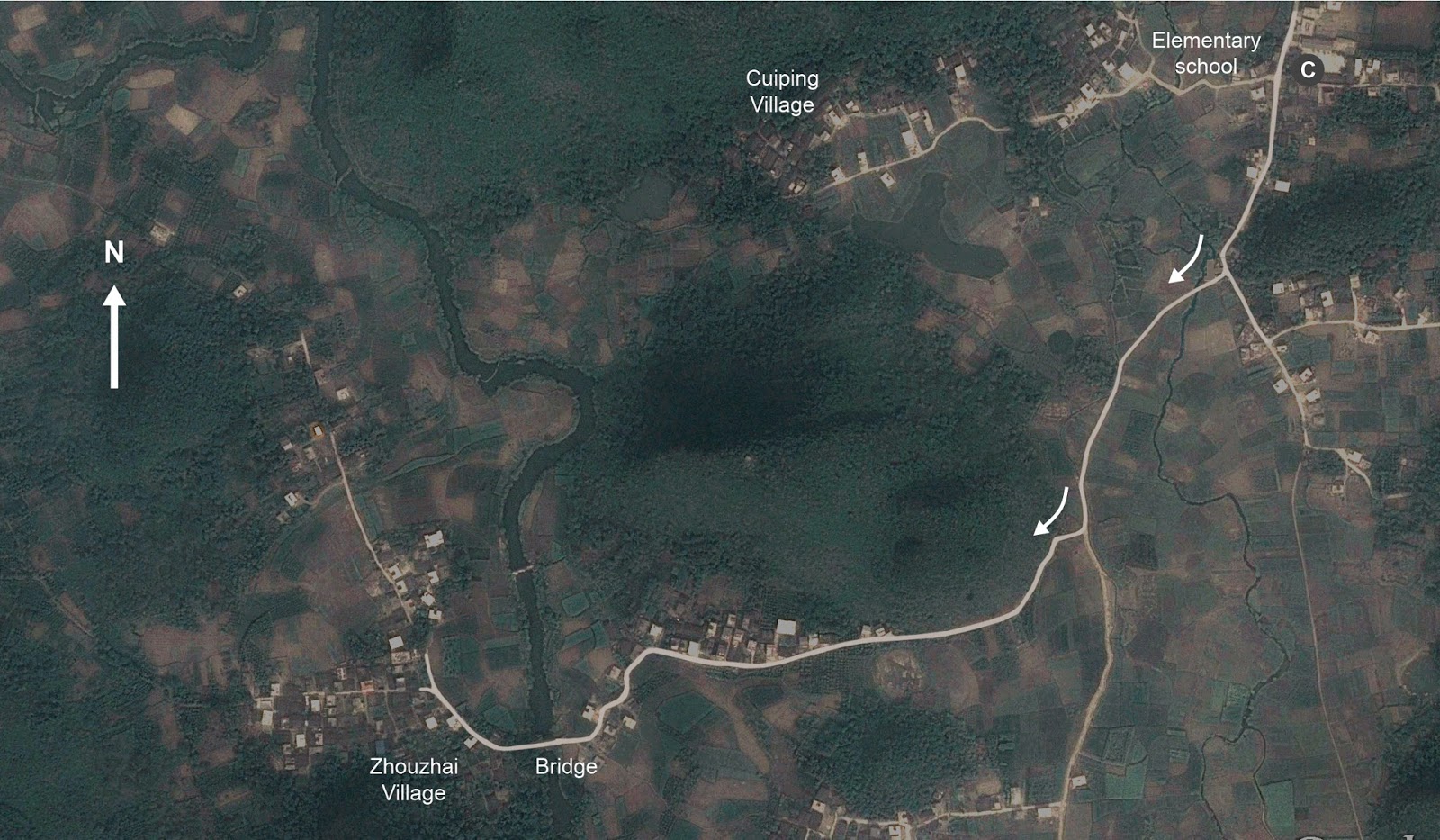 Yangshuo hidden trekking area from Putao to Shikou