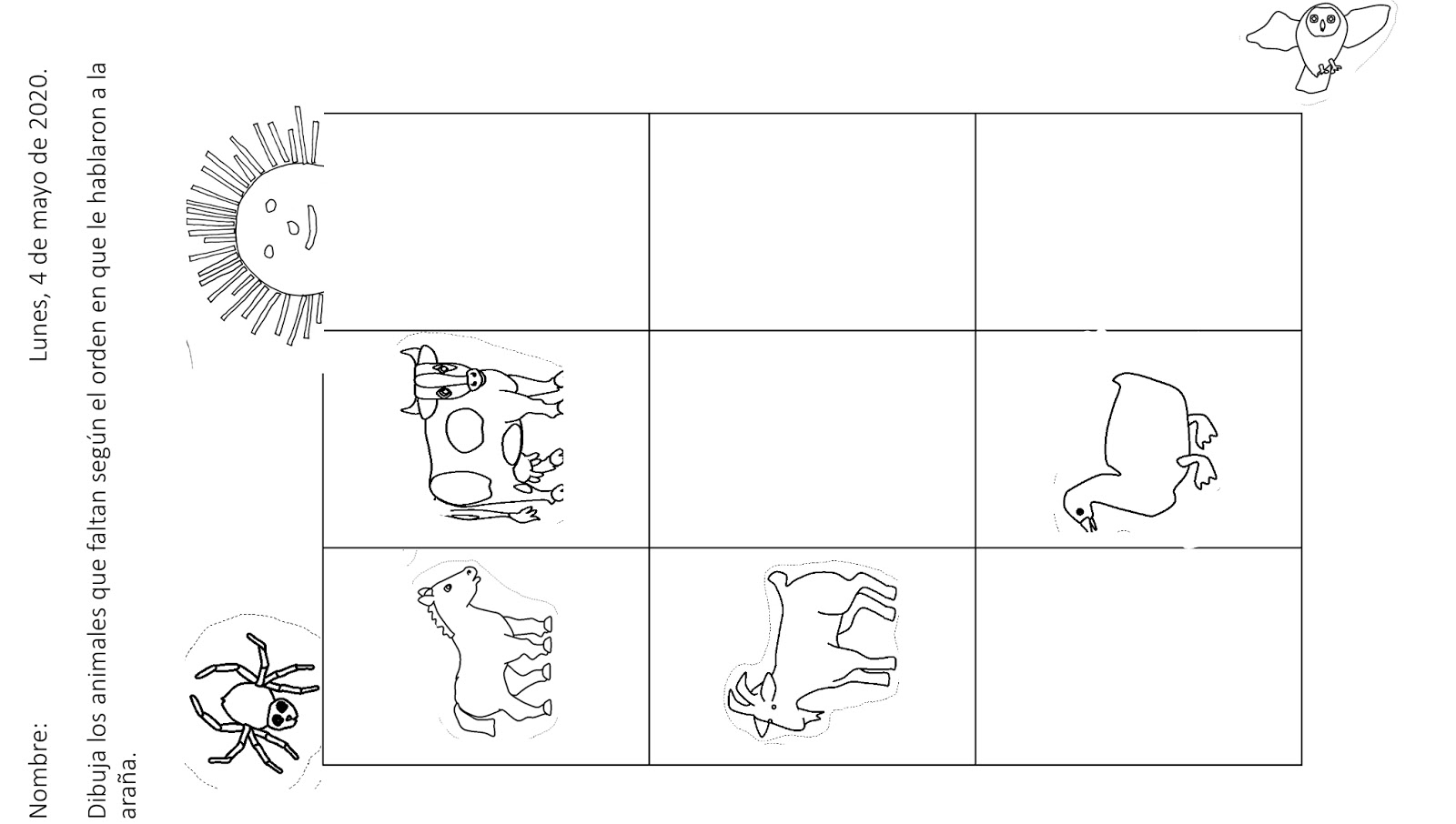 Kínder 2 : Hojas de trabajo: Lectoescritura