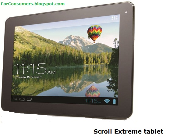 Scroll Extreme tablet review