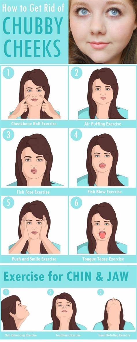 How to Lose Chubby Cheeks in 10 days - Healthy Lifestyle