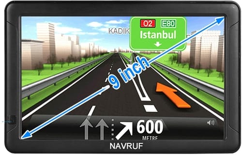 Review NAVRUF Cars and Trucks 9-inch GPS Navigator