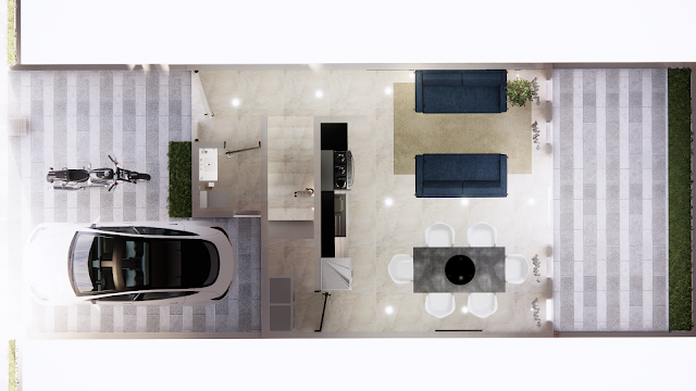 PLANO DE CASA DE 6 X 15