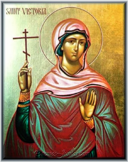 Vidas Santas: Santa Victoria de Tívoli, Mártir