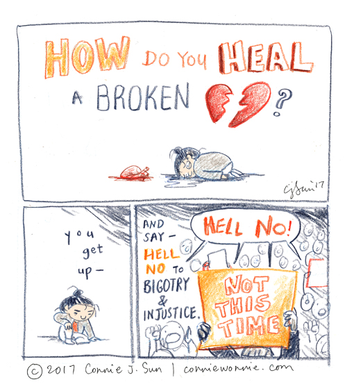 Broken Heart Comic