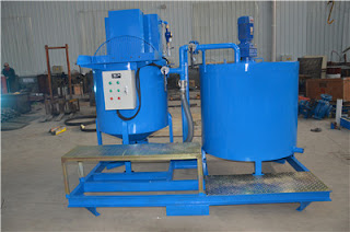 Colloidal grout mixer equipment