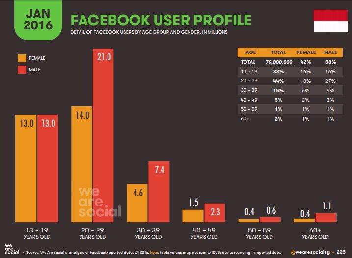 Bambang Purnomo Blog: Facebook User Profile in Indonesia.
