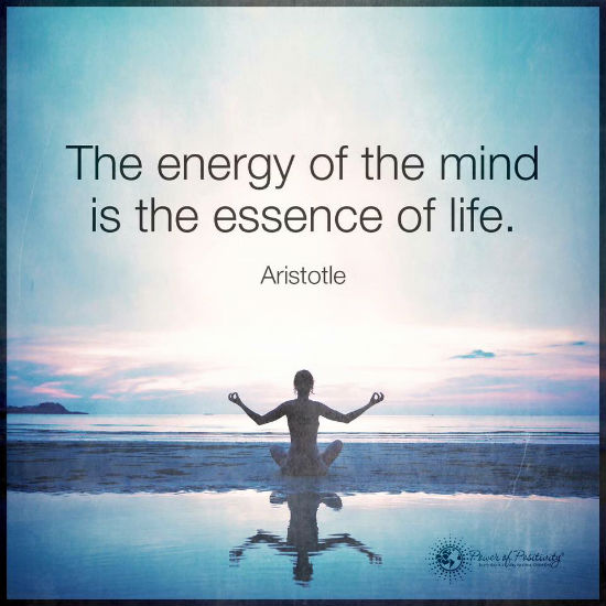 The energy of the mind is the essence of life. - 101 QUOTES