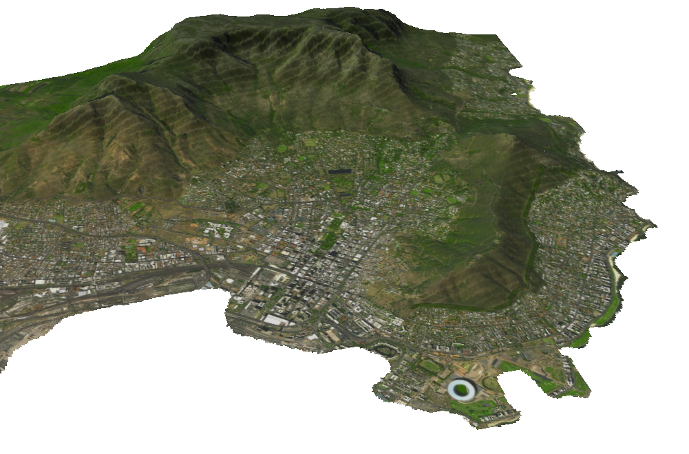 UrbanScene: Cape Town at a Glance - 3D