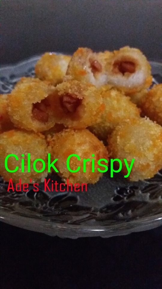 Dapur Mang Lanis: [Resep] Cilok Crispy Isi Sosis