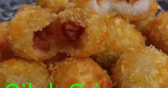 Dapur Mang Lanis: [Resep] Cilok Crispy Isi Sosis