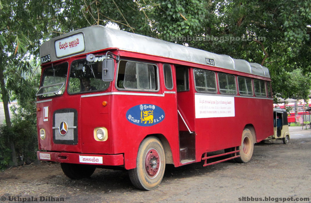 SLTB buses - ශ්‍රී ලංගම බස්: CTB bodied Mercedes-Benz LP312 bus from ...