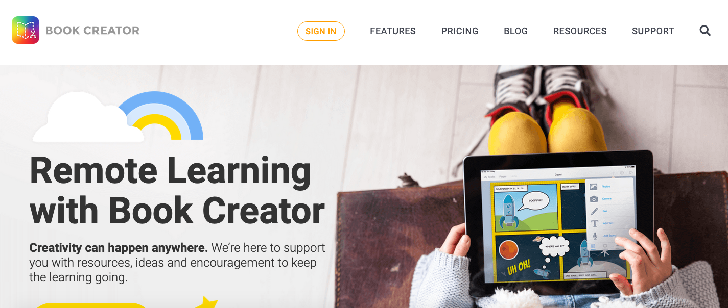 Book creator. Crea tu propios libros digitales.