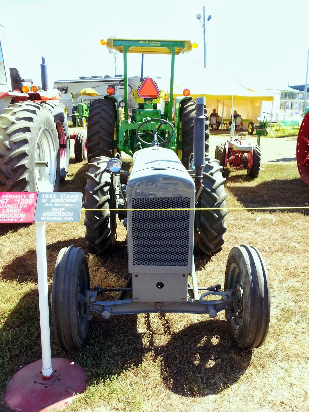 History and Culture by Bicycle: Clay County Fair: Vintage Tractors ...