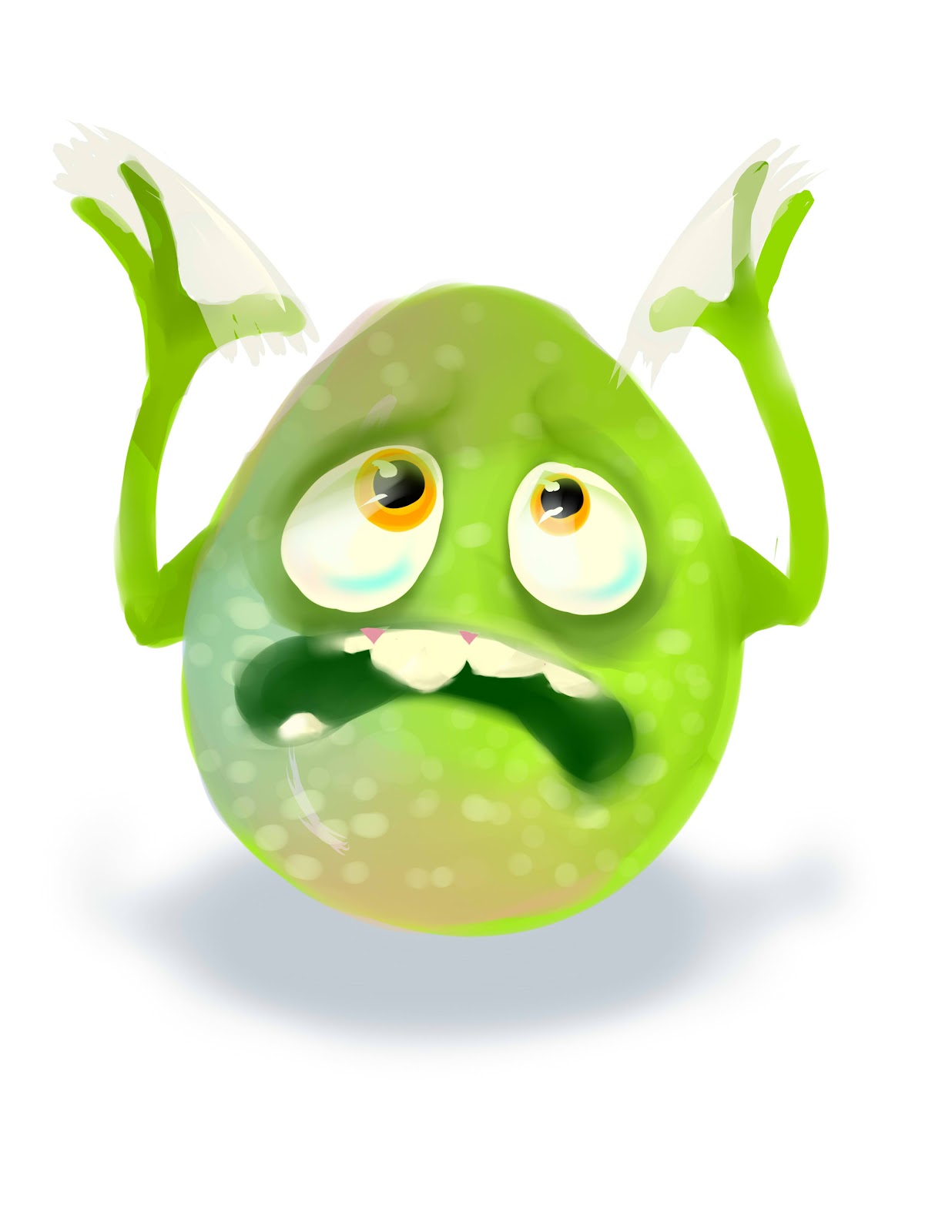 Kristen Animation: Blob concept art