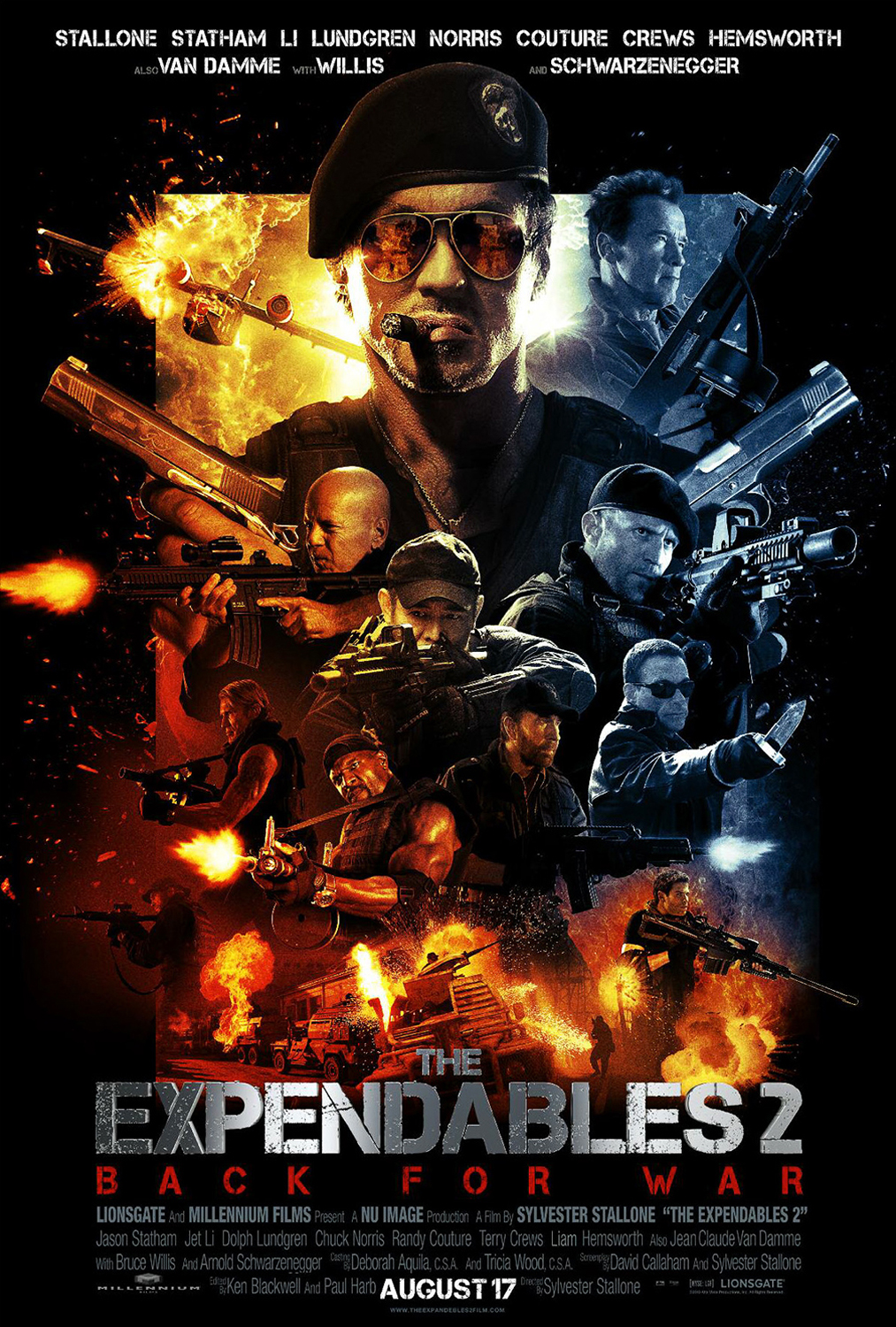 The Expendables 2 2022 Poster