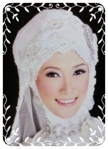 [Gambar] model jilbab pengantin muslim modern terbaru