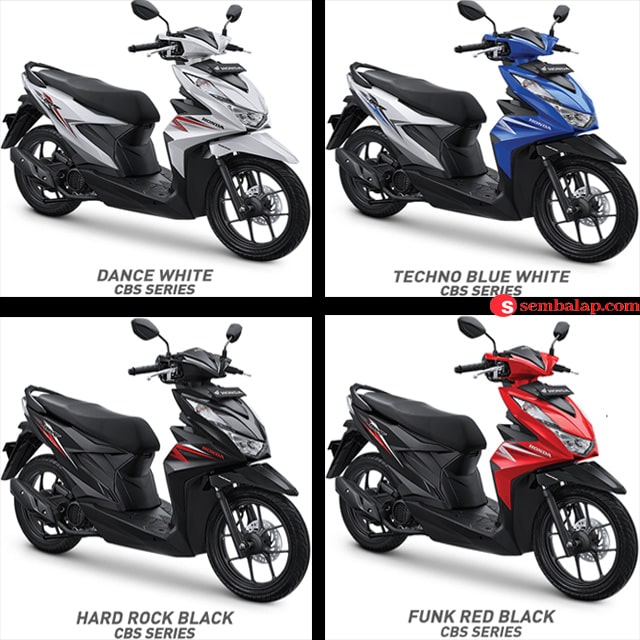 Honda BEAT 2020 Model Terbaru, Ada 9 Pilihan Warna Menarik - Sembalap.com