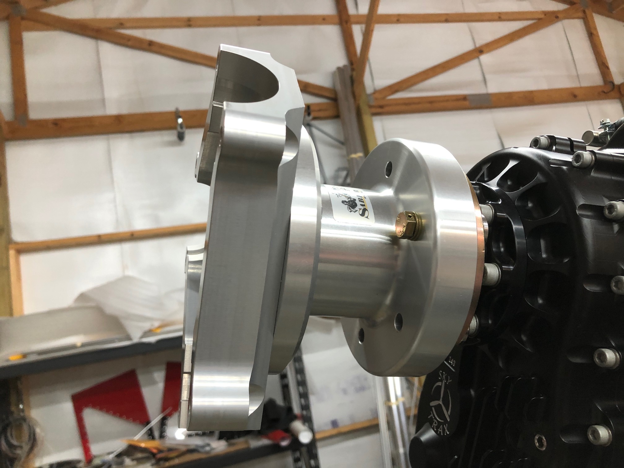 Just Another SuperSTOL Build Log: Engine Parts - Oil Tank, Prop Spacer/Hub