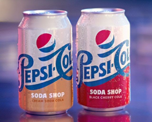 New Pepsi-Cola Soda Shop Colas Arrive on Store Shelves