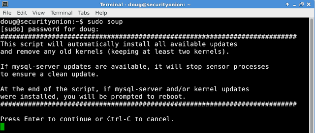 Security Onion: Security Onion 14.04.3.1 Screenshot Tour