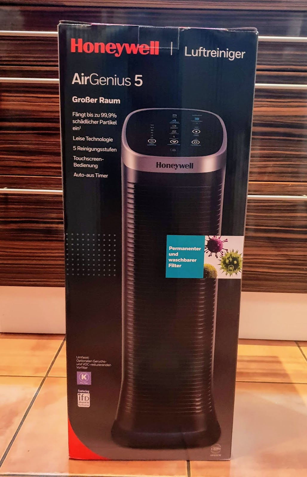 Honeywell Air Genius Luftreiniger - endlich saubere Luft im ganzen Haus ...